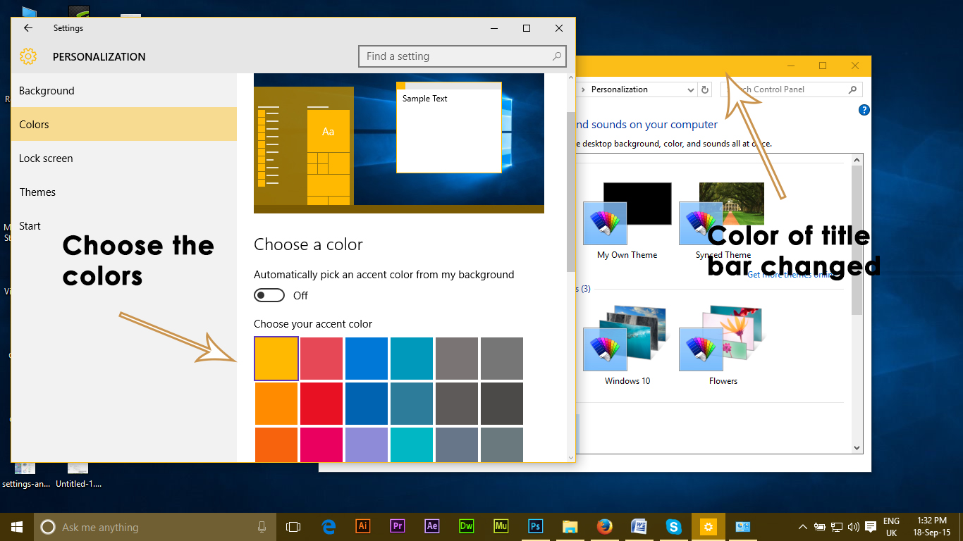 best-guide-change-title-bar-color-in-windows-10