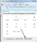 FIX: Send and Attach Buttons Missing in Thunderbird