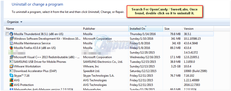 What is OpenCandy and How to remove it?
