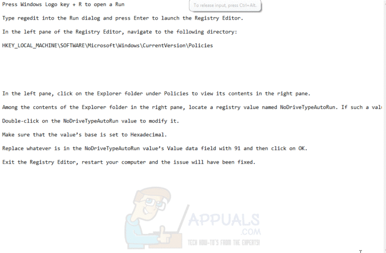 FIX: AutoPlay Not Working on Windows 10 - Appuals.com