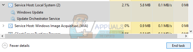 Fix: High CPU Usage by Service Host: Local System (Network Restricted) - Appuals.com