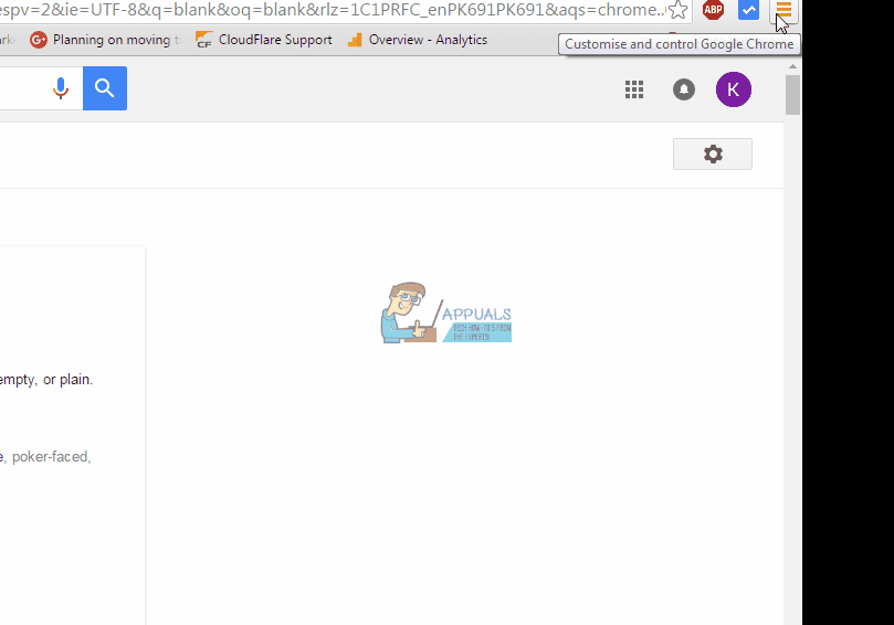FIX: Aw, Snap! Error on Google Chrome