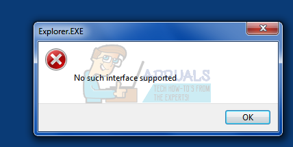 FIX: “No Such Interface Supported” Error Messages