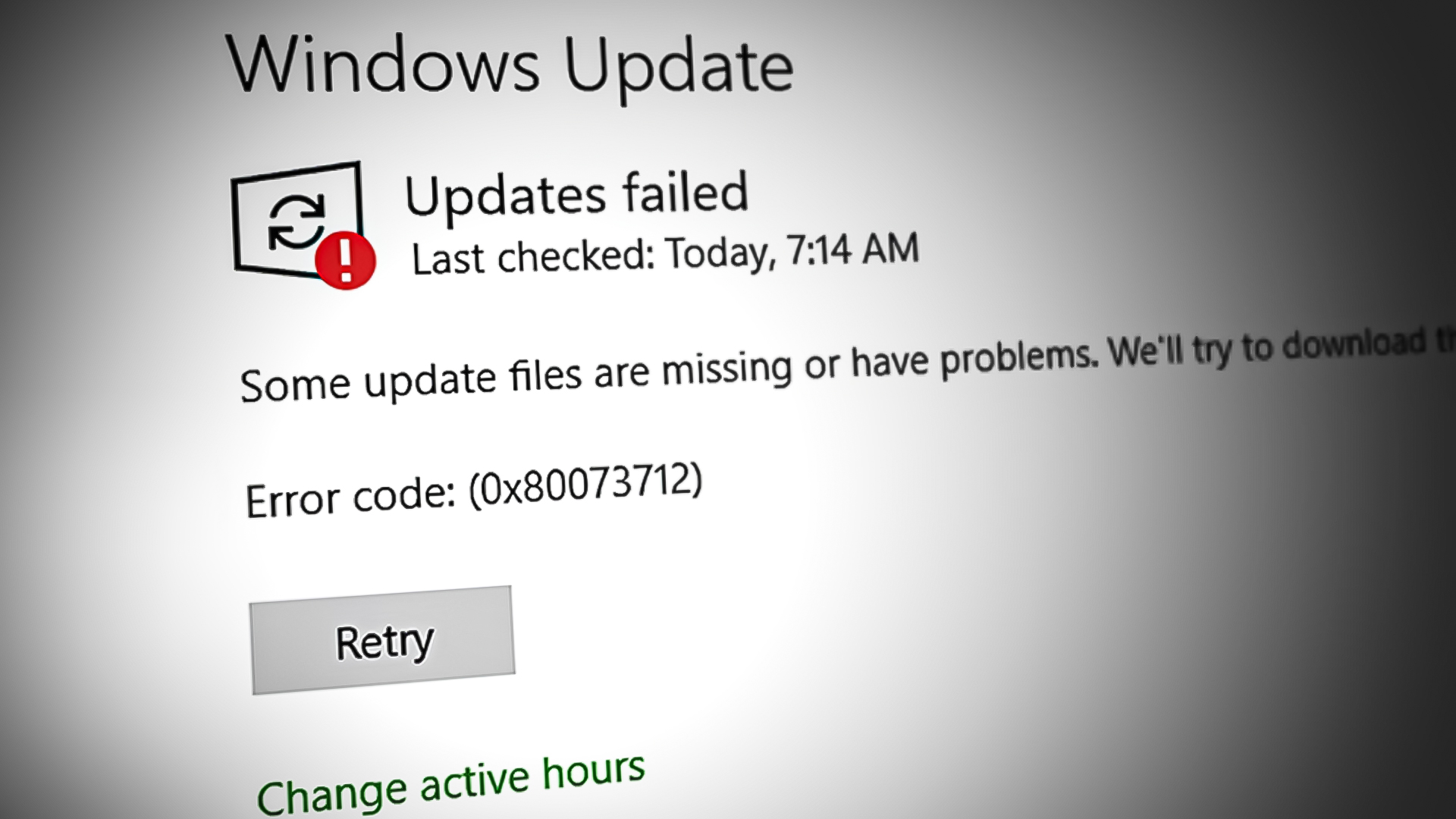 How to Fix 'Error Code: 0x80073712' When Updating Windows