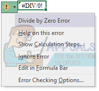 How to Trace Excel Errors