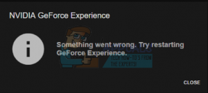 Fix: Geforce Experience Not Opening