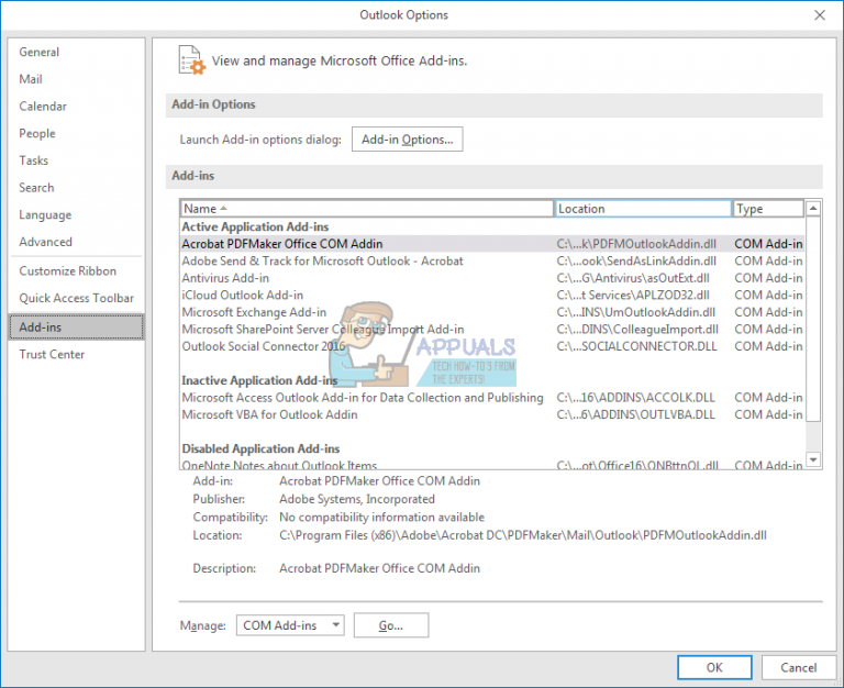Fix: Outlook 2016 Slow on Windows 10