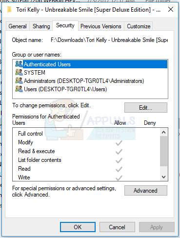 Fix: Sharing Tab is Missing on Windows 10 - Appuals.com