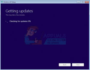 Fix: Windows 10 setup stuck at checking for updates - Appuals.com