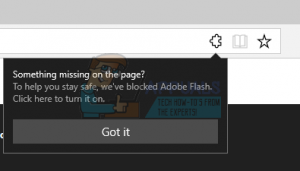 Fix: Flash Player not Working on Microsoft Edge