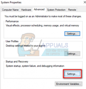How to Delete System Error Memory Dump Files - Appuals.com