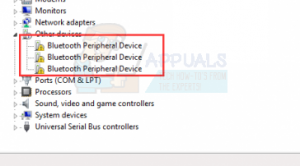 Fix: Bluetooth Peripheral Device Driver Not Found on Windows - Appuals.com