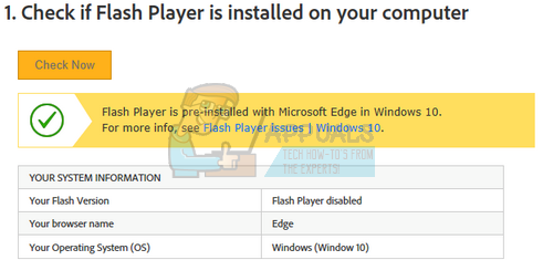 Fix: Flash Player not Working on Microsoft Edge