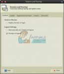 How to Clear Out Xfce4 Sessions