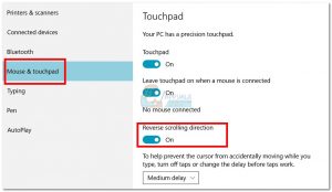 How to Reverse the Scrolling Direction in Windows 10 - Appuals.com