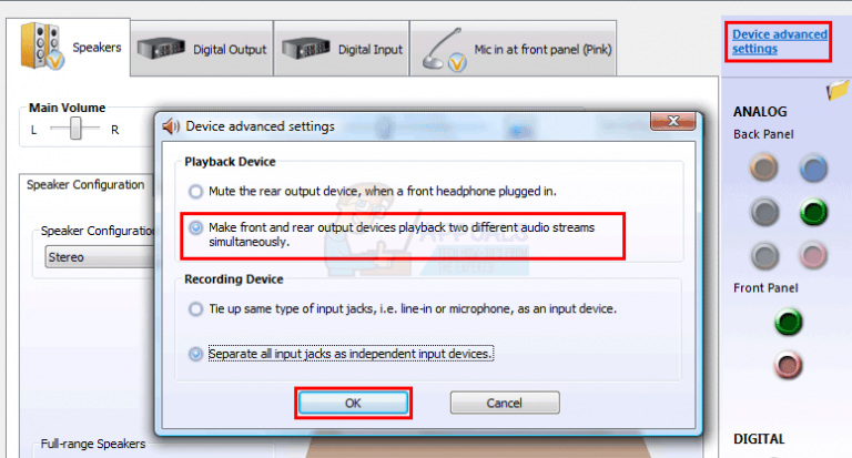 Fix: Realtek HD Audio Manager Headphones and Speakers Show Up as Same ...