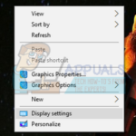 Fix: Unable to Save Display Settings