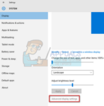 Fix: Unable to Save Display Settings