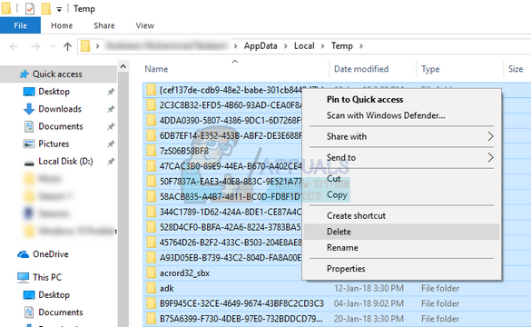 Fix: Not Enough Storage is Available to Process this Command