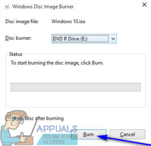 How to Burn a Windows 10 ISO File to a DVD