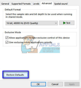 Fix: AMD High Definition Audio Device not Plugged in