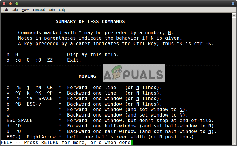 How To View The Contents Of A Text File From The Linux Command Line