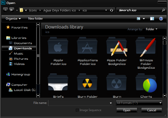 How To Open ICO Files In PhotoShop CC Appuals