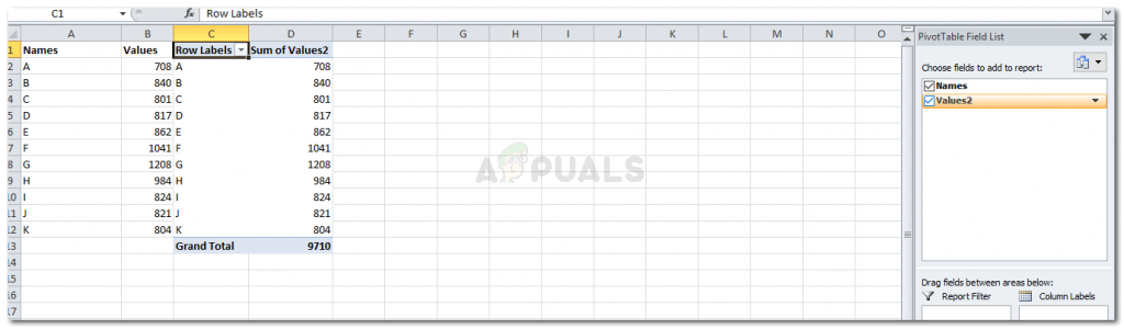 How to Create Reports in Microsoft Excel - Appuals.com