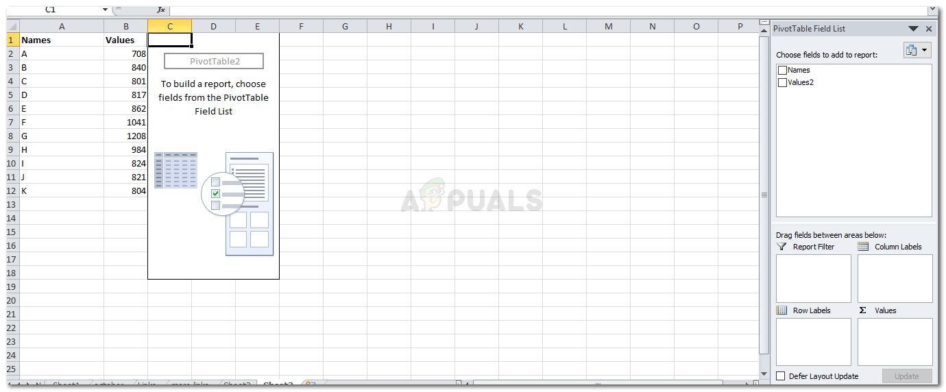 How to Create Reports in Microsoft Excel - Appuals.com