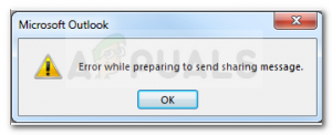 How to Fix Outlook Error While Preparing to Send Sharing Message ...