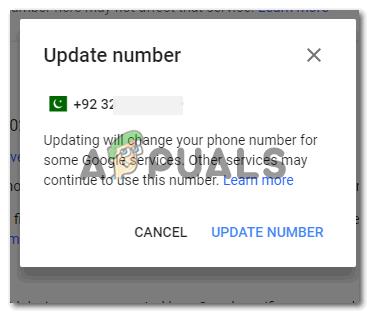 How to Update Phone Number on Your Gmail Account? - Appuals.com