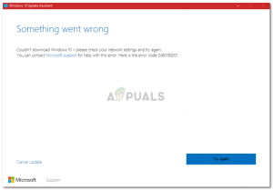 How to Fix Windows 10 Update Error 0x80190001 - Appuals.com