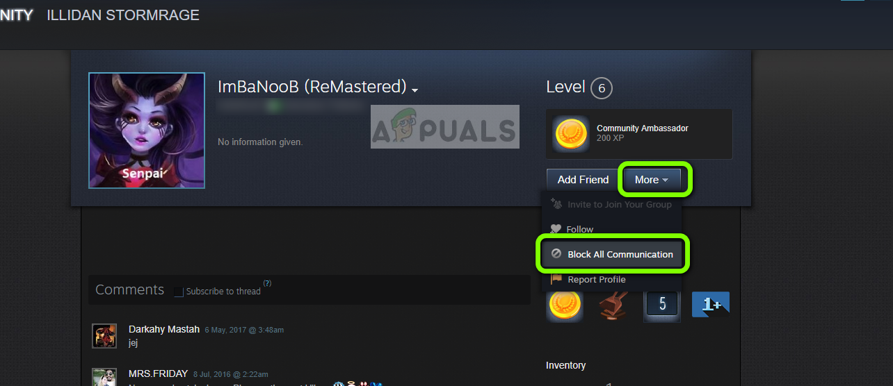 Fix: Error Adding Friend on Steam - Appuals.com Fix: Error Adding Friend on Steam - Appuals.com
