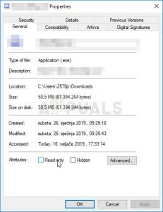 Fix: An Error Occurred while Applying Security Information - Appuals.com