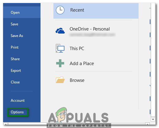 How to Clear or Disable the Recent Documents List in Microsoft Word