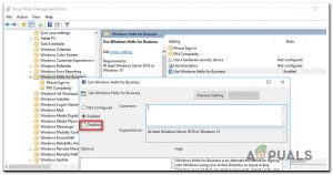 Fix: Windows Hello Provisioning Launching Error