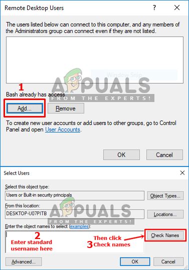 How to Allow Standard User to RDP/Remote Access on Windows 7 and 10 ...
