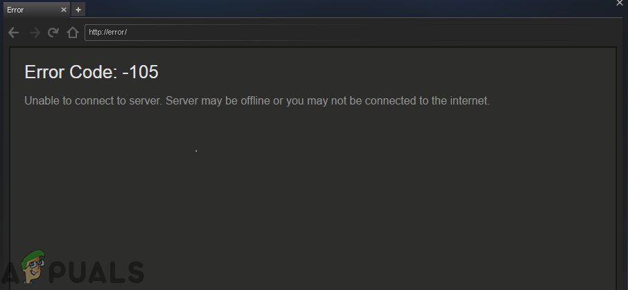 Fix Steam Error Code 105 Unable To Connect To Server