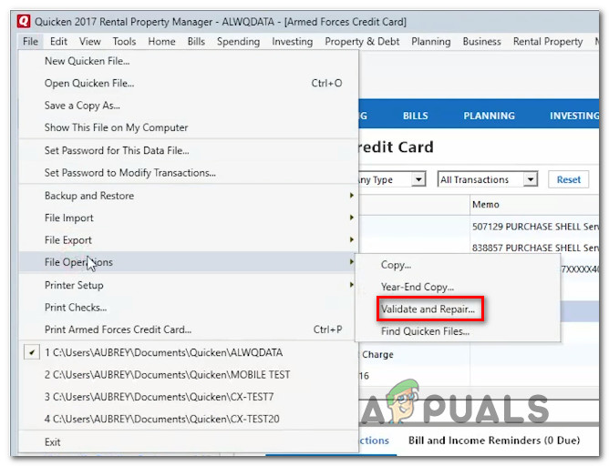 How to Fix Quicken Error CC-502 - Appuals.com