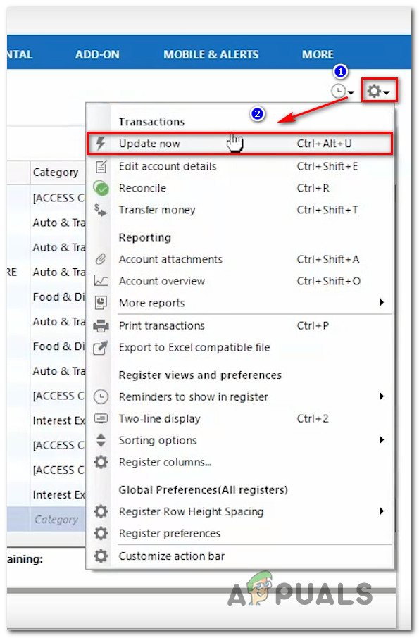 How to Fix Quicken Error CC-502 - Appuals.com