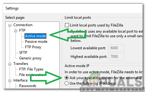 How to Fix 'Failed to retrieve Directory Listing' Error on FileZilla - Appuals.com