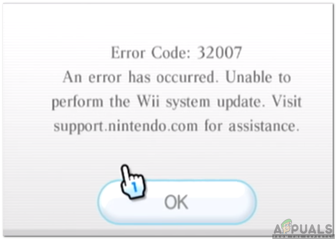 How To Fix Error Code 32007 On Wii Appuals How To Fix Error Code 32007 On Wii Appuals