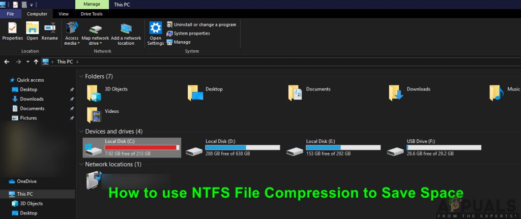 Should you Enable File and Folder Compression? - Appuals.com