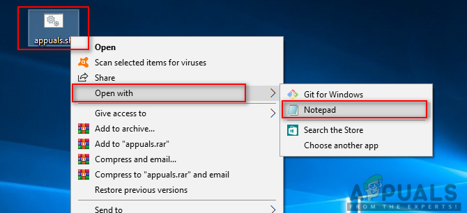 How to Execute SH Files on Windows - Appuals.com