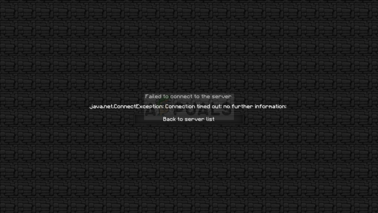 How To Fix The Minecraft Server Connection Timed Out Error On Windows