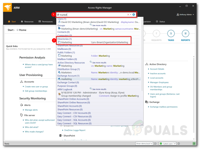How to Manage User Access using Access Rights Manager?