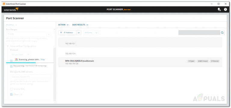 How to Perform a Port Scan on your Network using Port Scanner