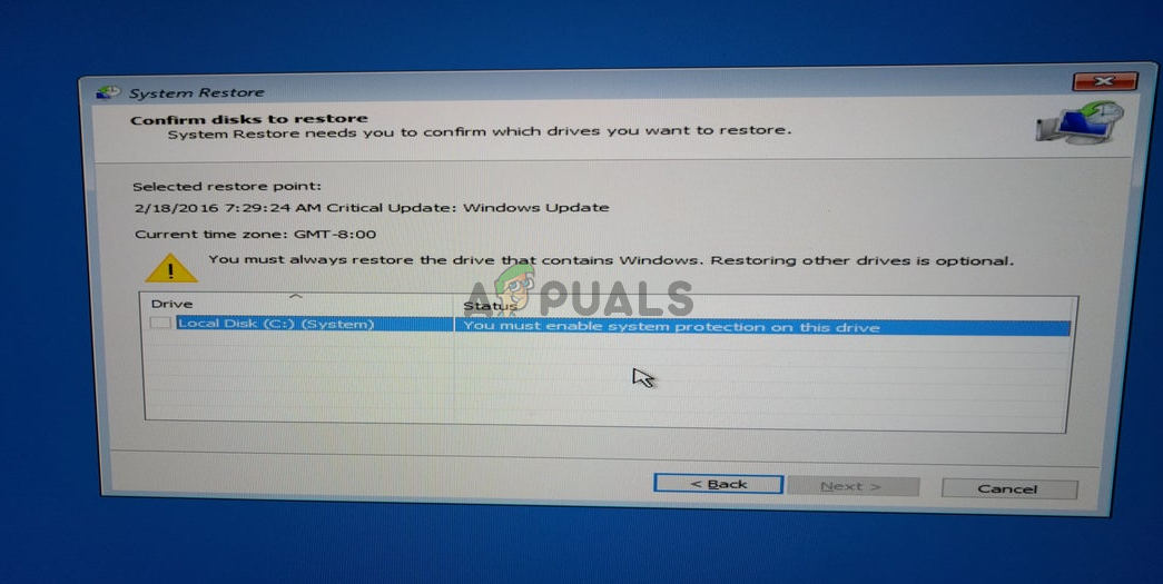 How to Fix the 'You Must Enable System Protection on This Drive' Error ...