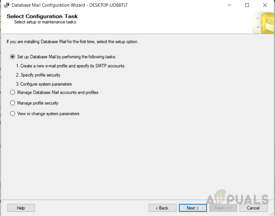 How to Setup Database Mail in SQL Server using Gmail? - Appuals.com