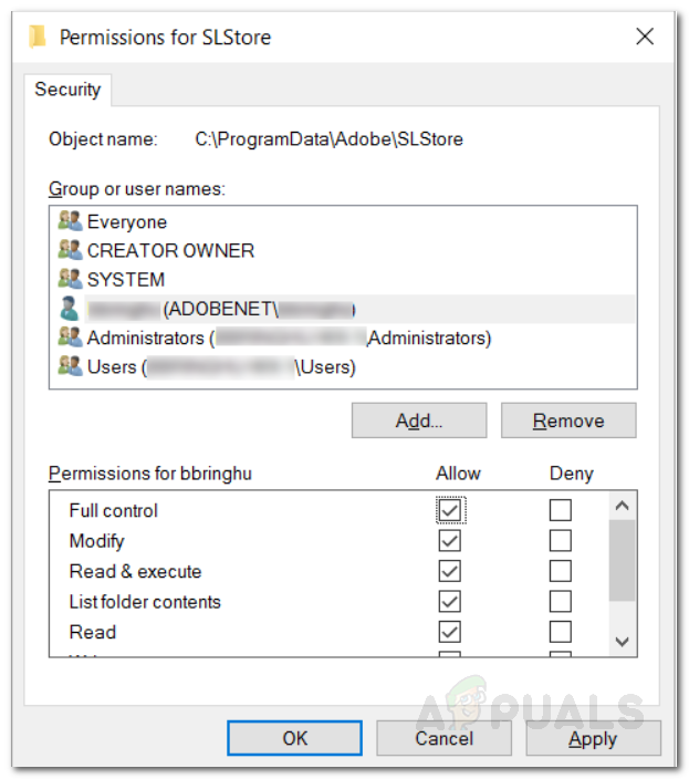 Fix Error Occurred Applying Attributes To The File On Windows